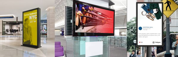 Tipos de pantallas digitales: ¿Dónde, cuáles y qué tamaño?